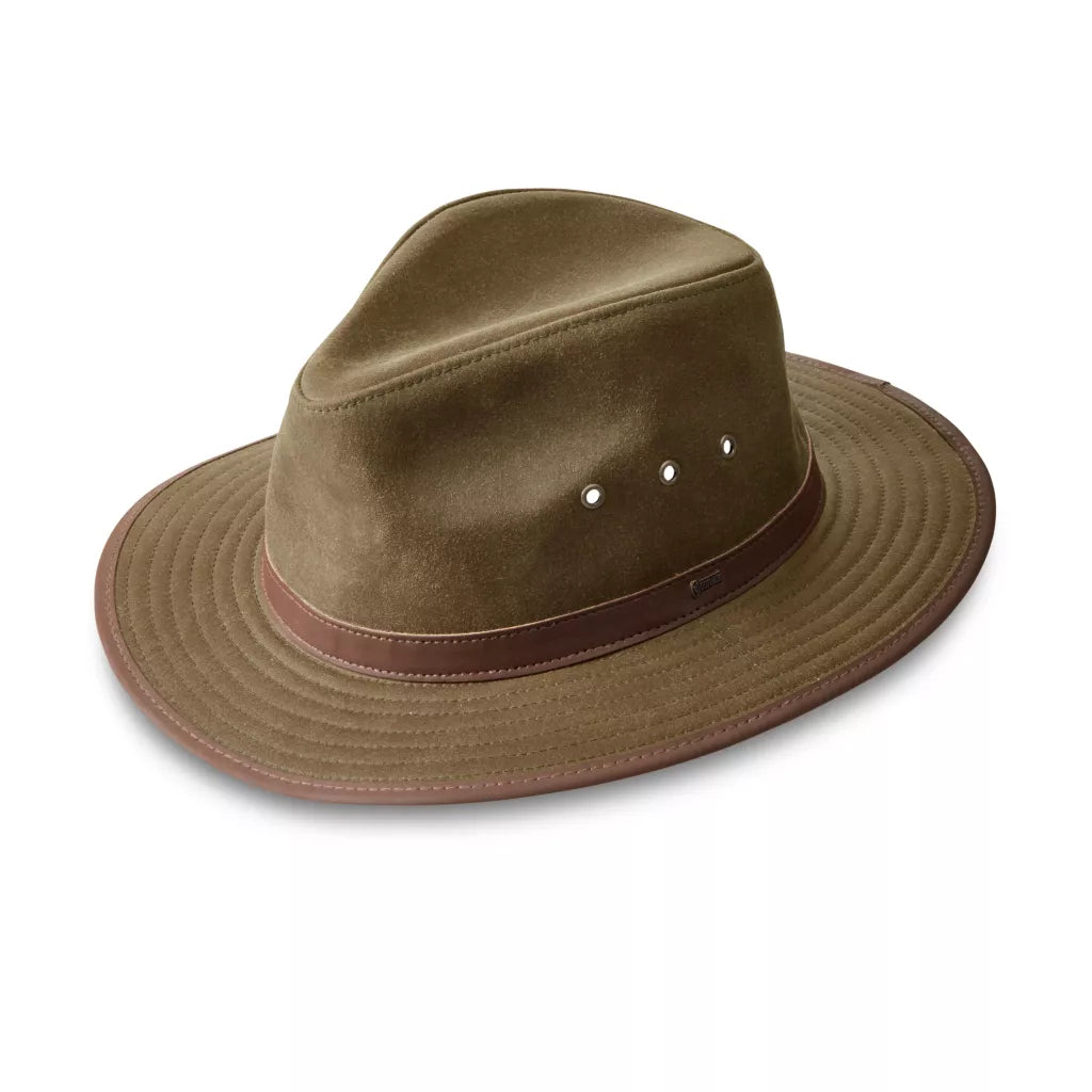 Oilcloth Hat - Sage — Boutique Salmo Nature